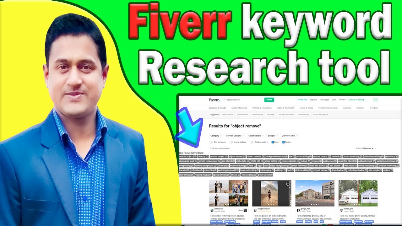 Ever Best Technique To Find Fiverr Gig Keywords । Fiverr Quick View ...