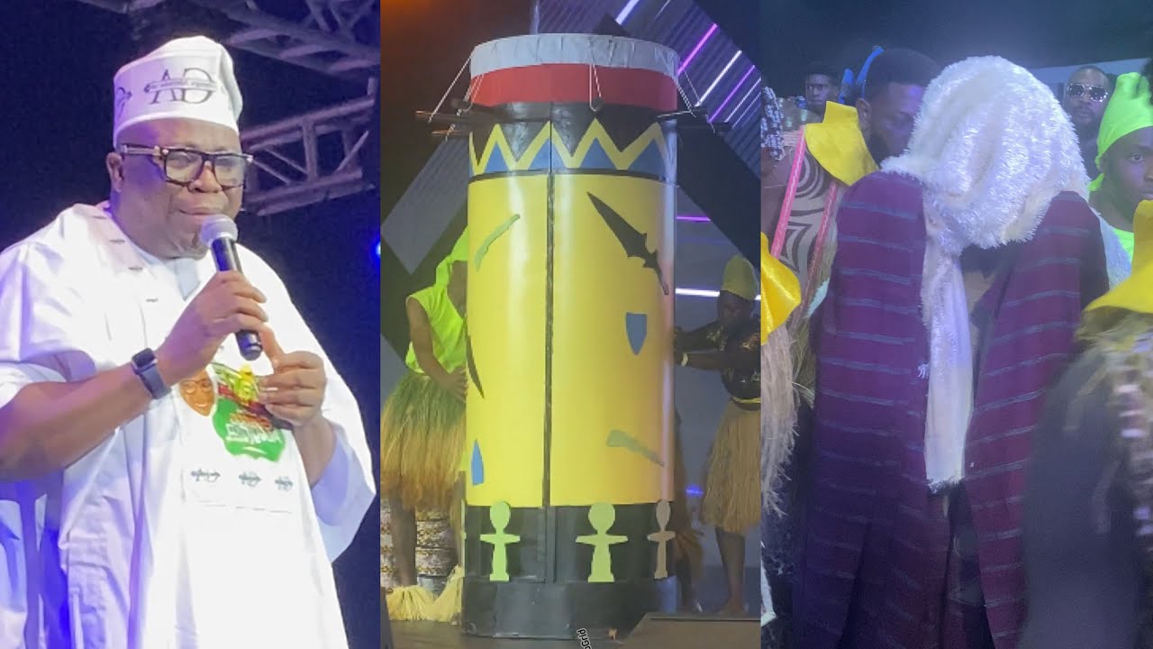 GBENGA ADEYINKA D 1ST SURPRISED EVERYONE WITH HIS ARRIVAL AT LAFF ...