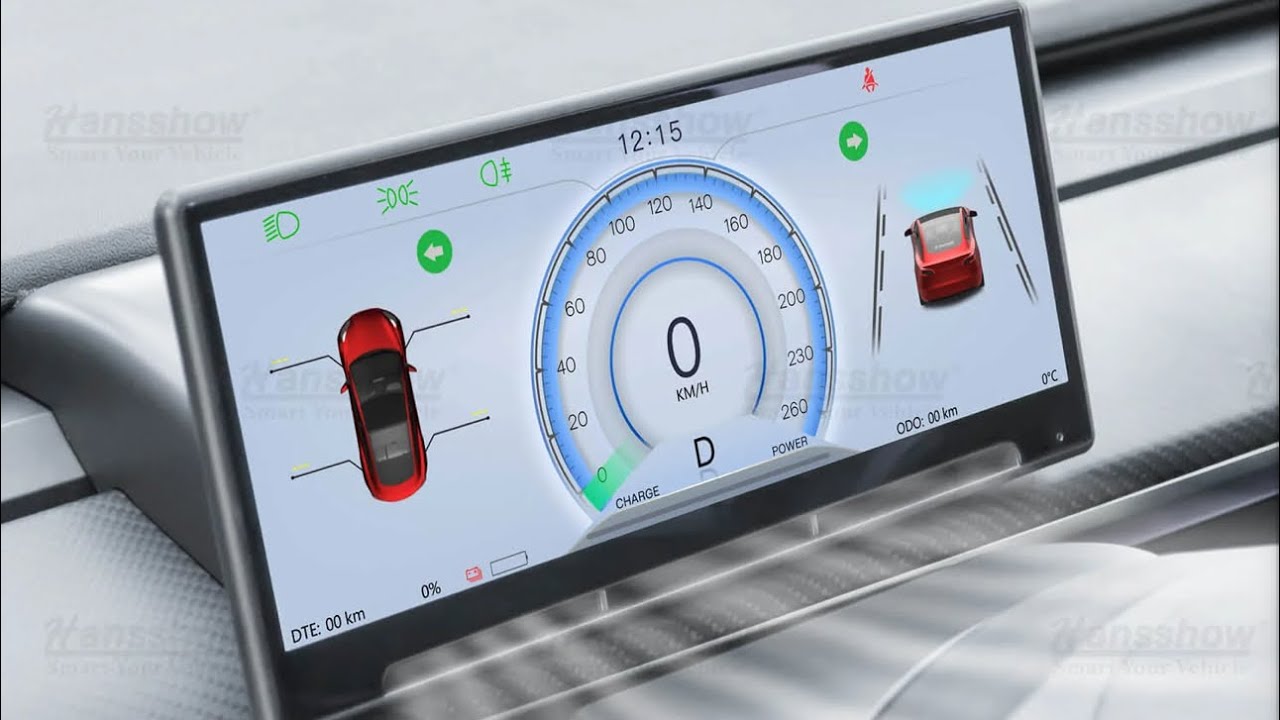 NEW Tesla Model Y Front Display F9 with Air Vents! Apple CarPlay and ...