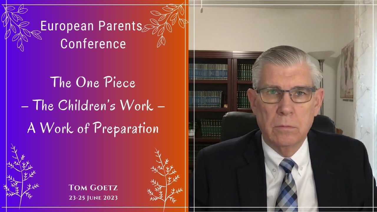 03 - The Children’s Work Being to Build Children Up in Their Humanity ...