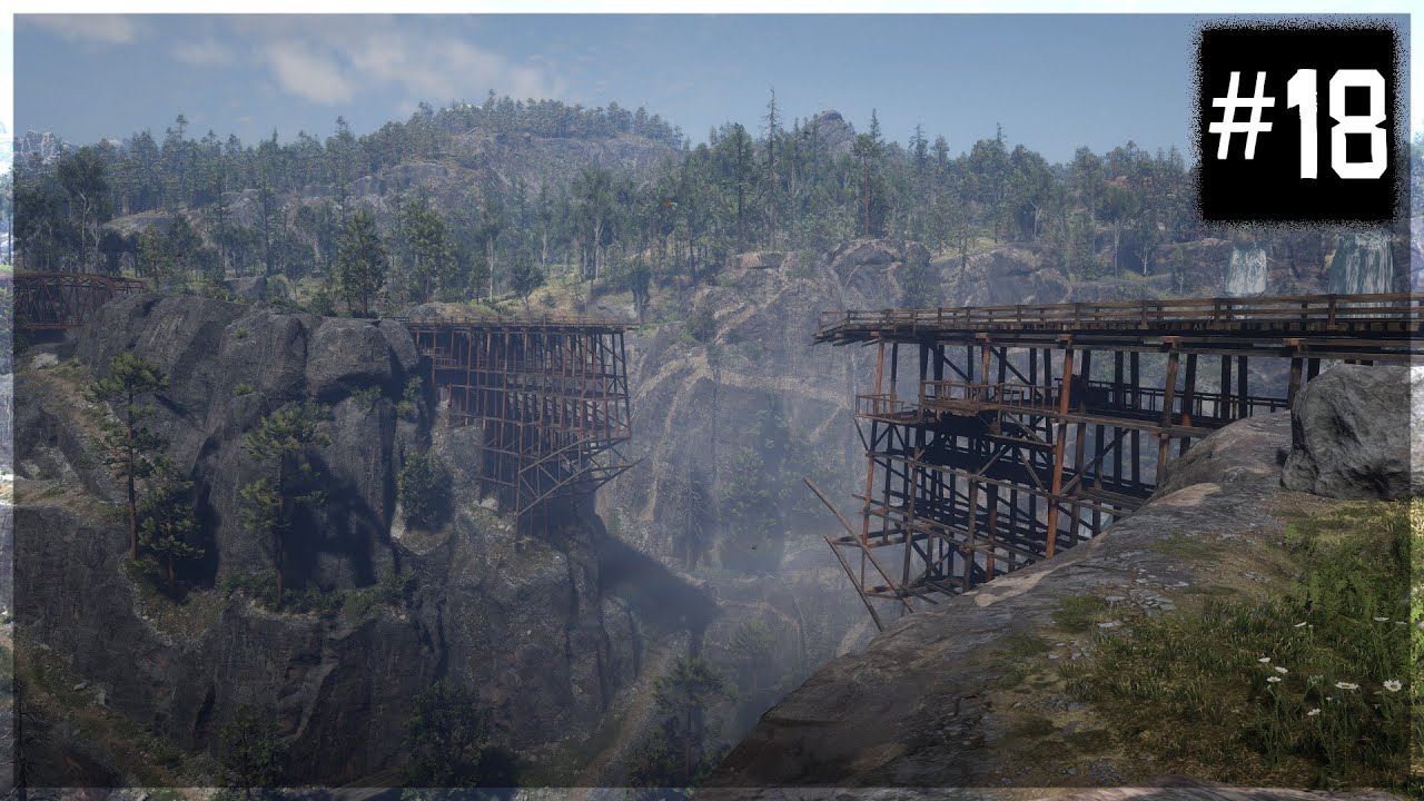 I blew up a bridge.. | Red Dead Redemption II #18 - YouTube