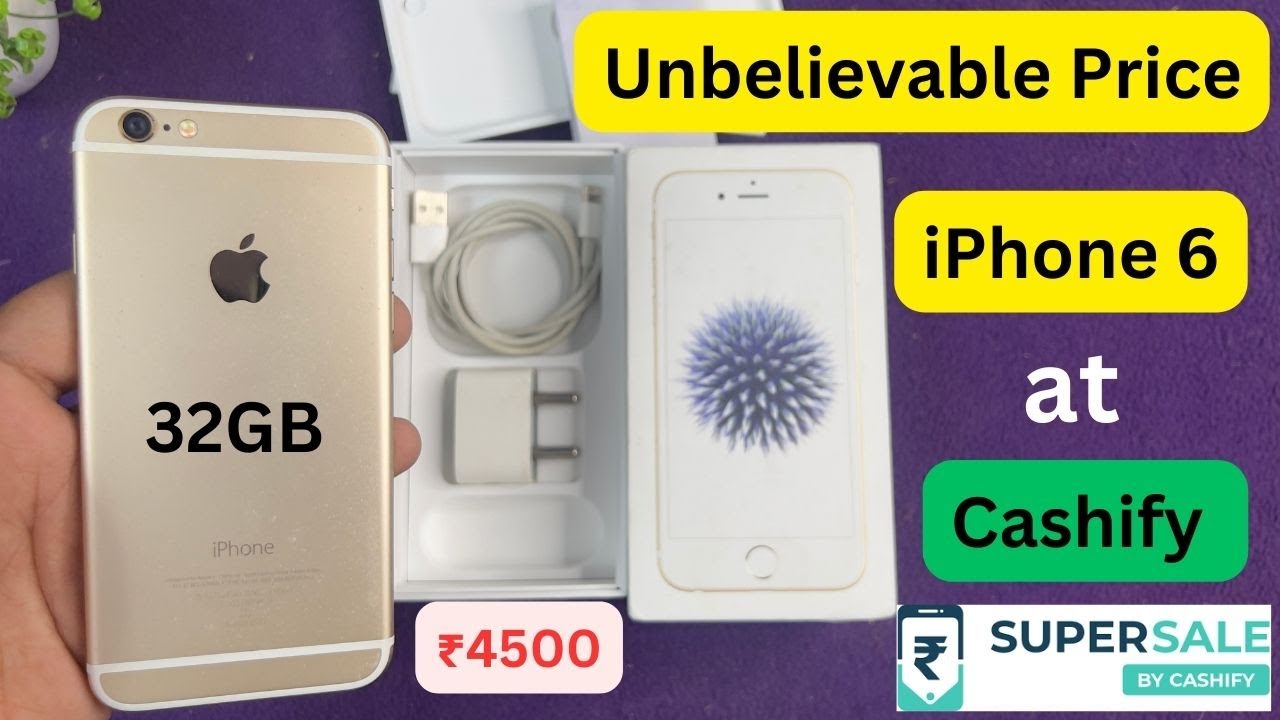 iPhone 6 (32GB) Unbelievable Price at Cashify Supersale I Refurbished ...