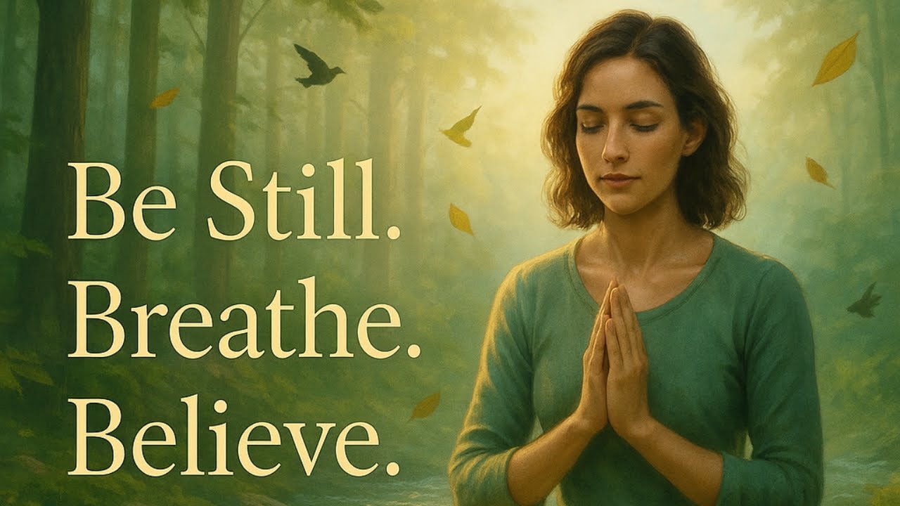 Be Still with God: Guided Christian Meditation + Soothing Nature Sounds ...