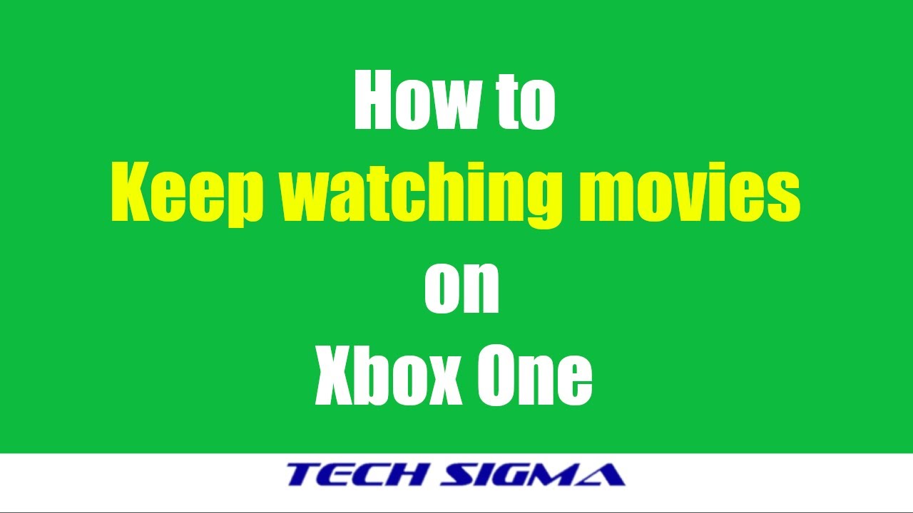 How to keep your console on to watch movies - YouTube