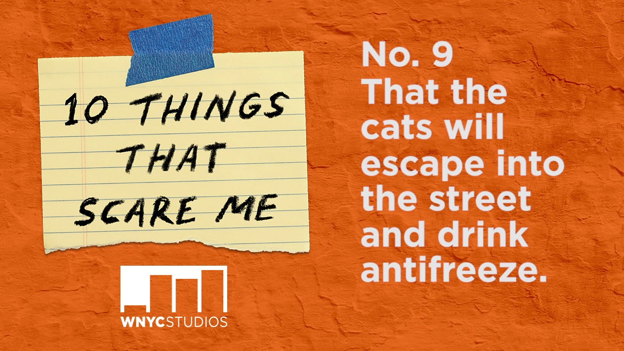 10 Things That Scare Me: What are you scared of? - YouTube