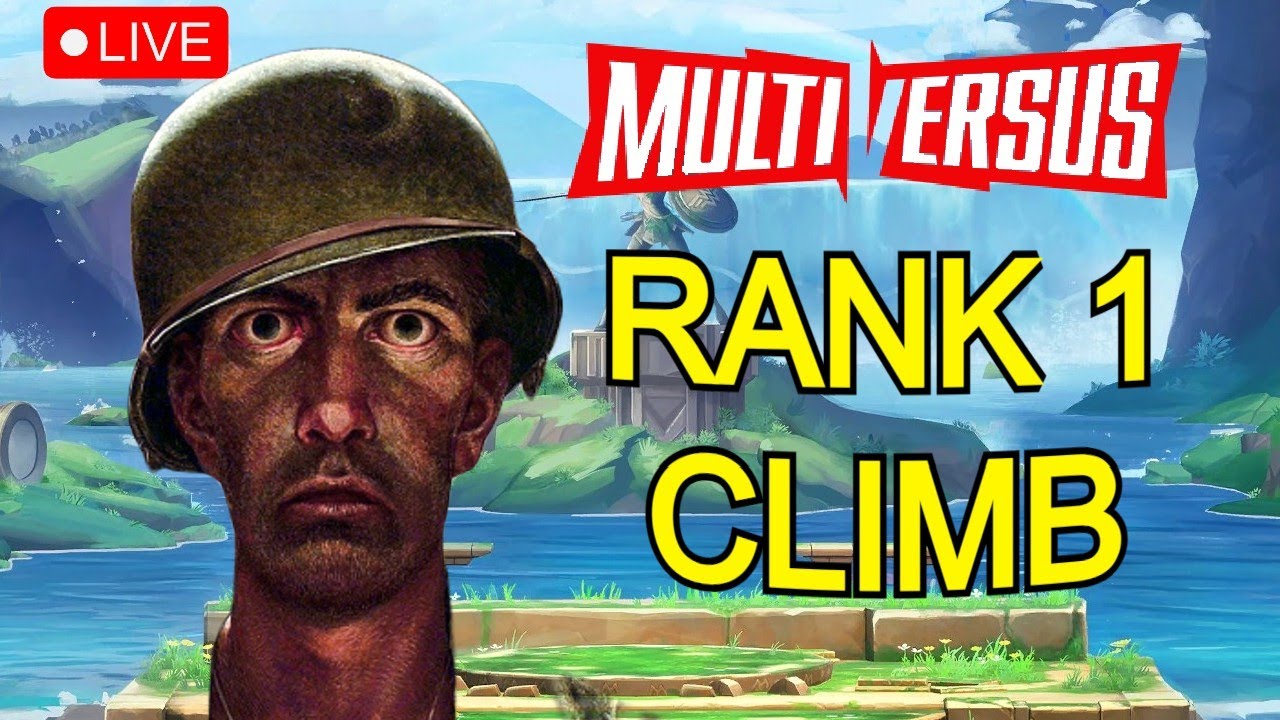 🔴Climbing to Rank 1 Multiversus... OMG - YouTube