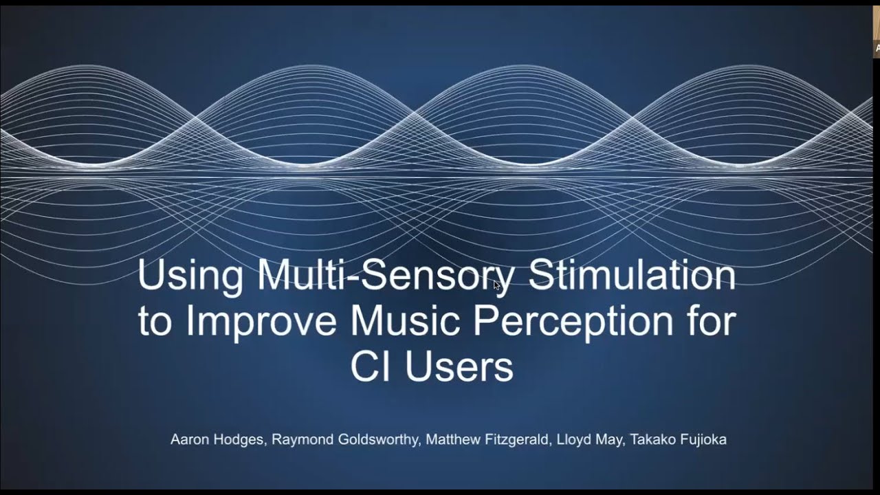 Multi-sensory Stimulation to Improve Music Perception for CI Users ...