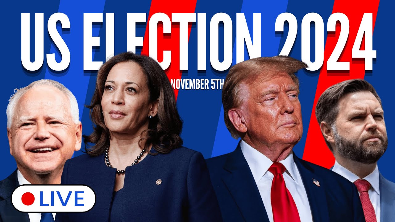 US Presidential Election 2024 Full Coverage - Kamala Harris vs Donald ...