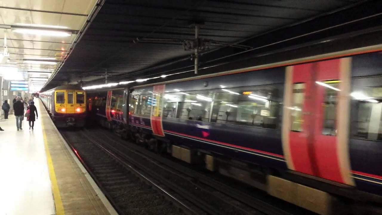Thameslink: Class 377 512 Departs City Thameslink - YouTube