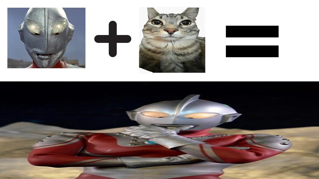 Ultraman + cat = ? - YouTube