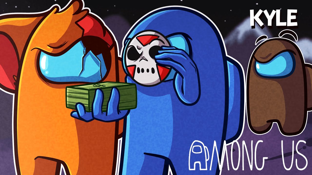 DELIRIOUS PAYS ME TO KILL KYLE?!?! 💲💲💲 [AMONG US] (Proximity Chat ...
