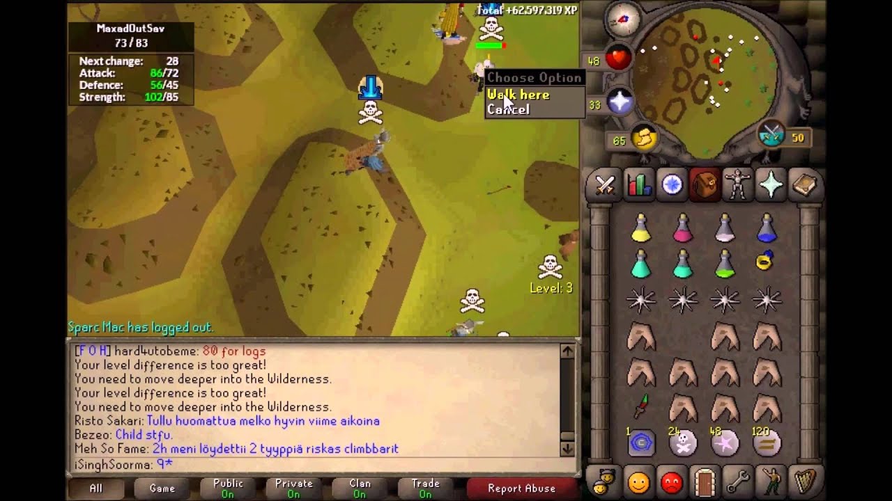 OSRS Zerker Pure Runescape 2007 PK Vid #1 - iSinghSoorma - YouTube