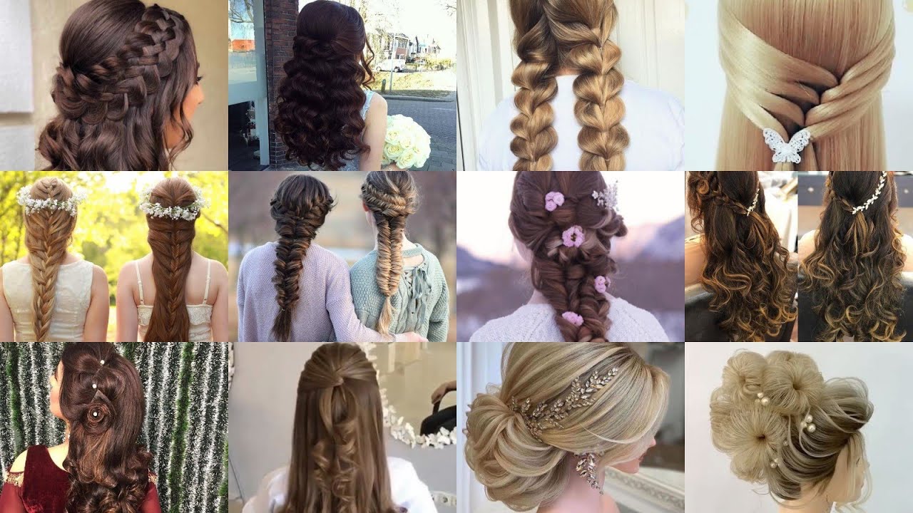 Stunning designing of hairstyles for Girls in different occasions like ...