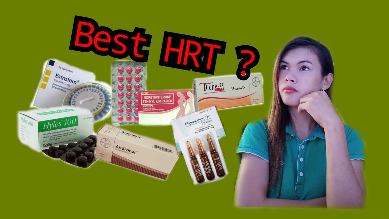 My Best HRT Combo(Estrogen & Anti Androgen) | Danica Fernando - YouTube