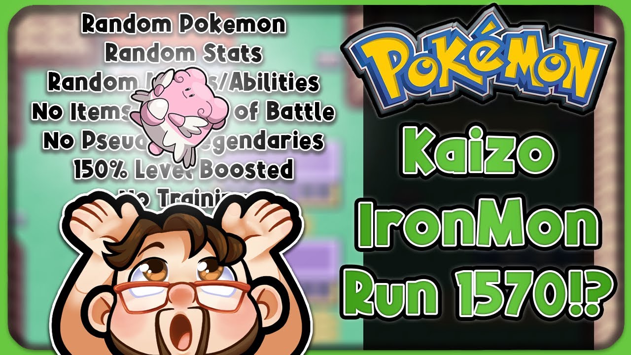 LIVE! | Hardest Pokemon Challenge | 1570 Attempts! | FireRed LeafGreen ...
