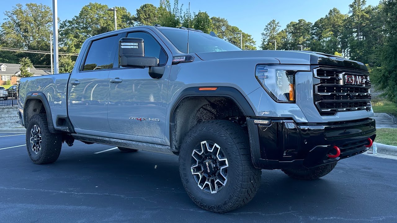 2025 GMC Sierra 2500HD AT4X Review And Features! - YouTube