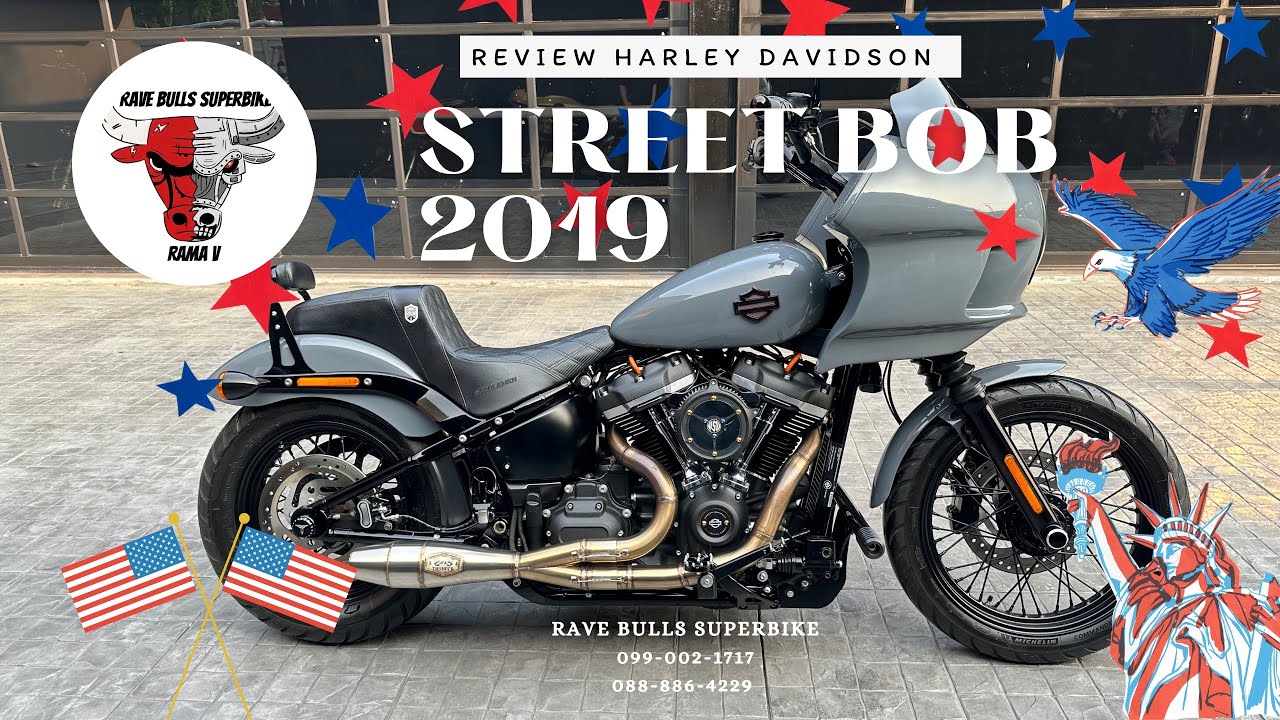 #รีวิวHD FXBB STREET BOB 🇺🇸⚡️ รถปี2019 แต่งClub Styleเต็มลำ (ของแต่งก็ ...