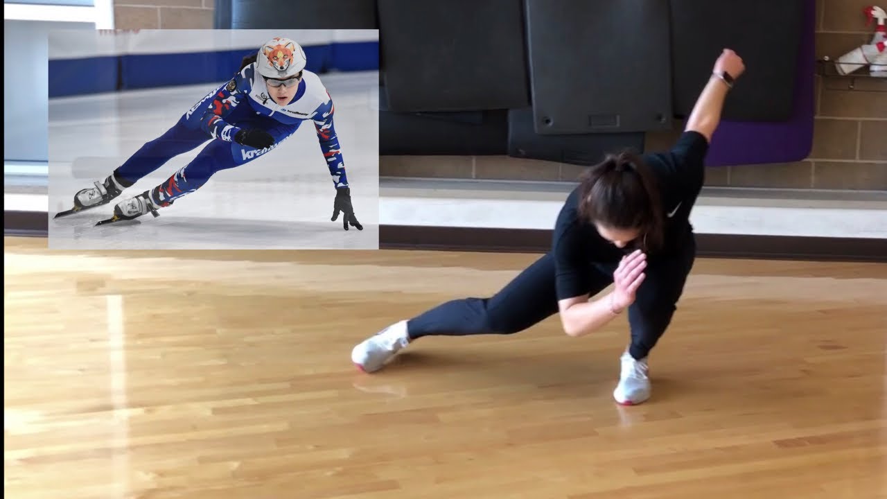 Speed ladder - With Sofia Prosvirnova Short Track Olympian - YouTube