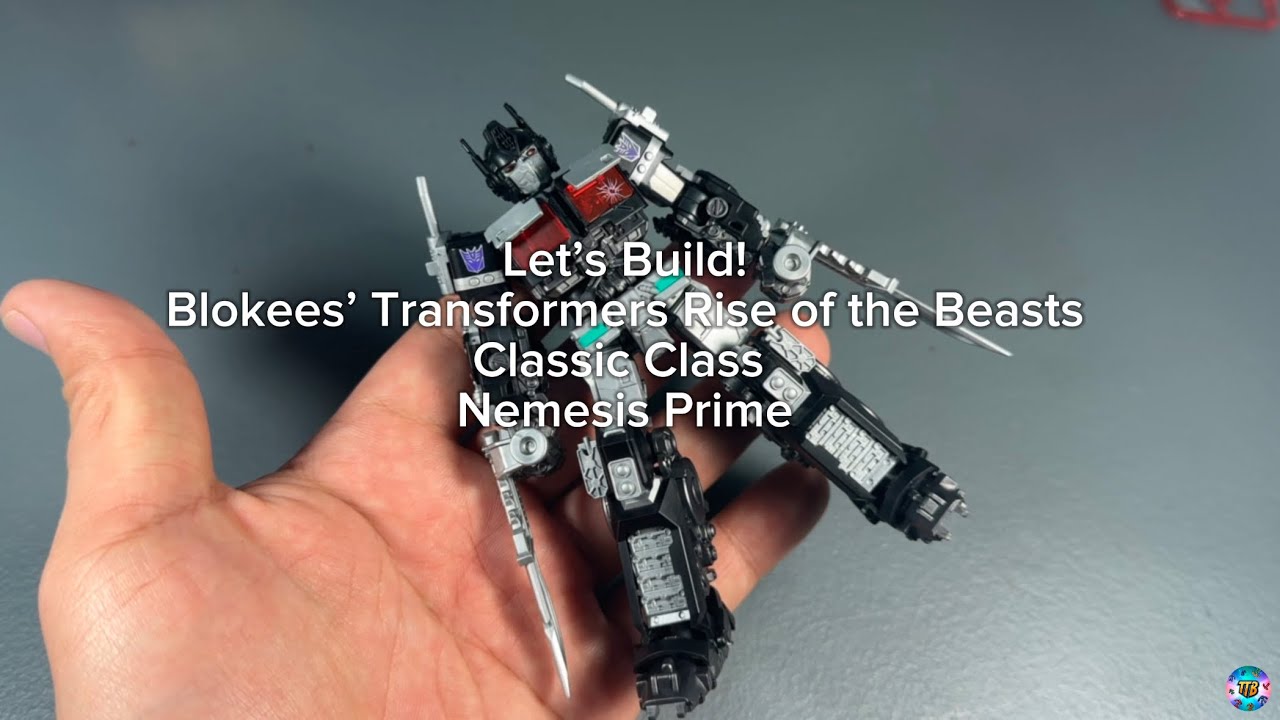 Nemesis Prime Transformers Rise of the Beasts Classic Class By Blokees ...