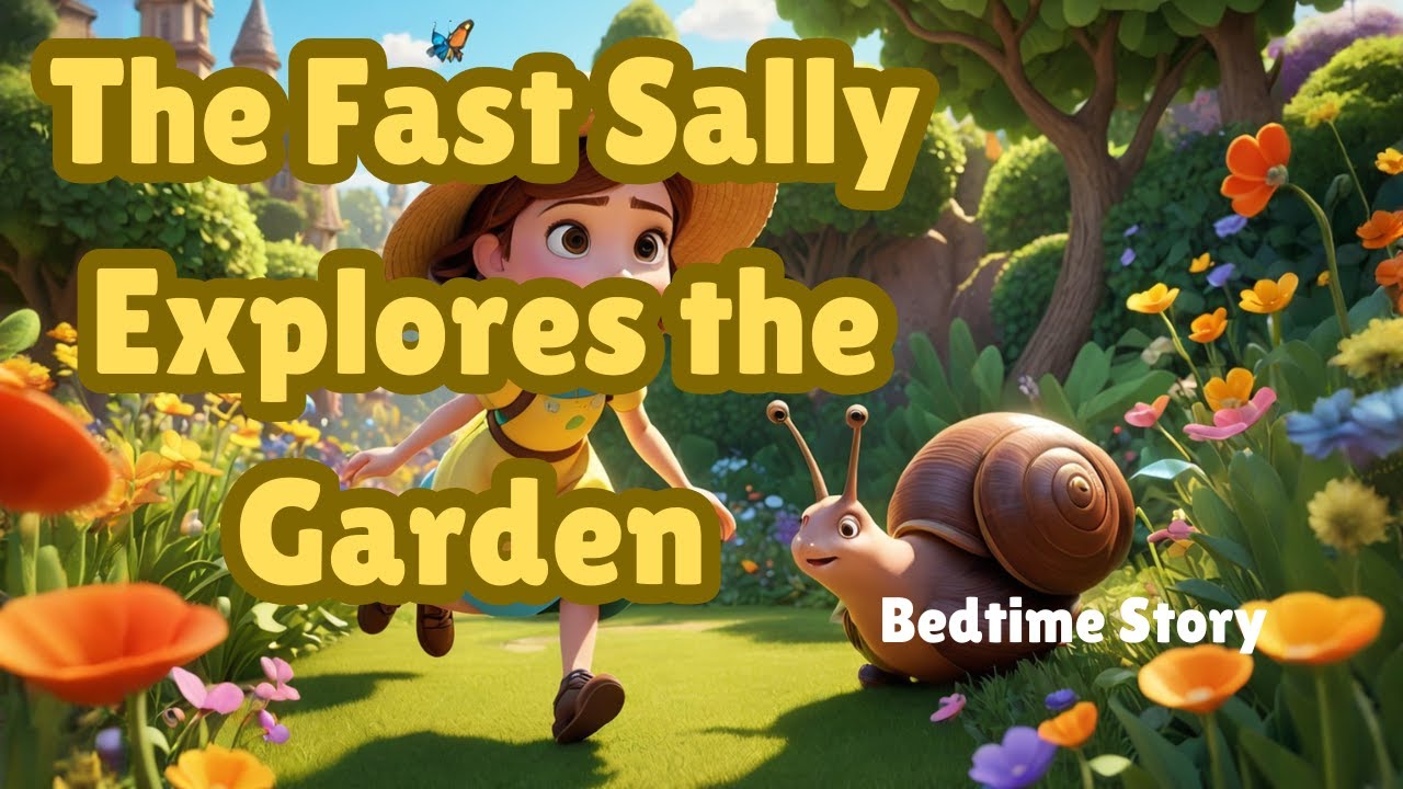 Sally Explores the Garden 🌼 | Bedtime Story for Kids | Animated Fairy ...