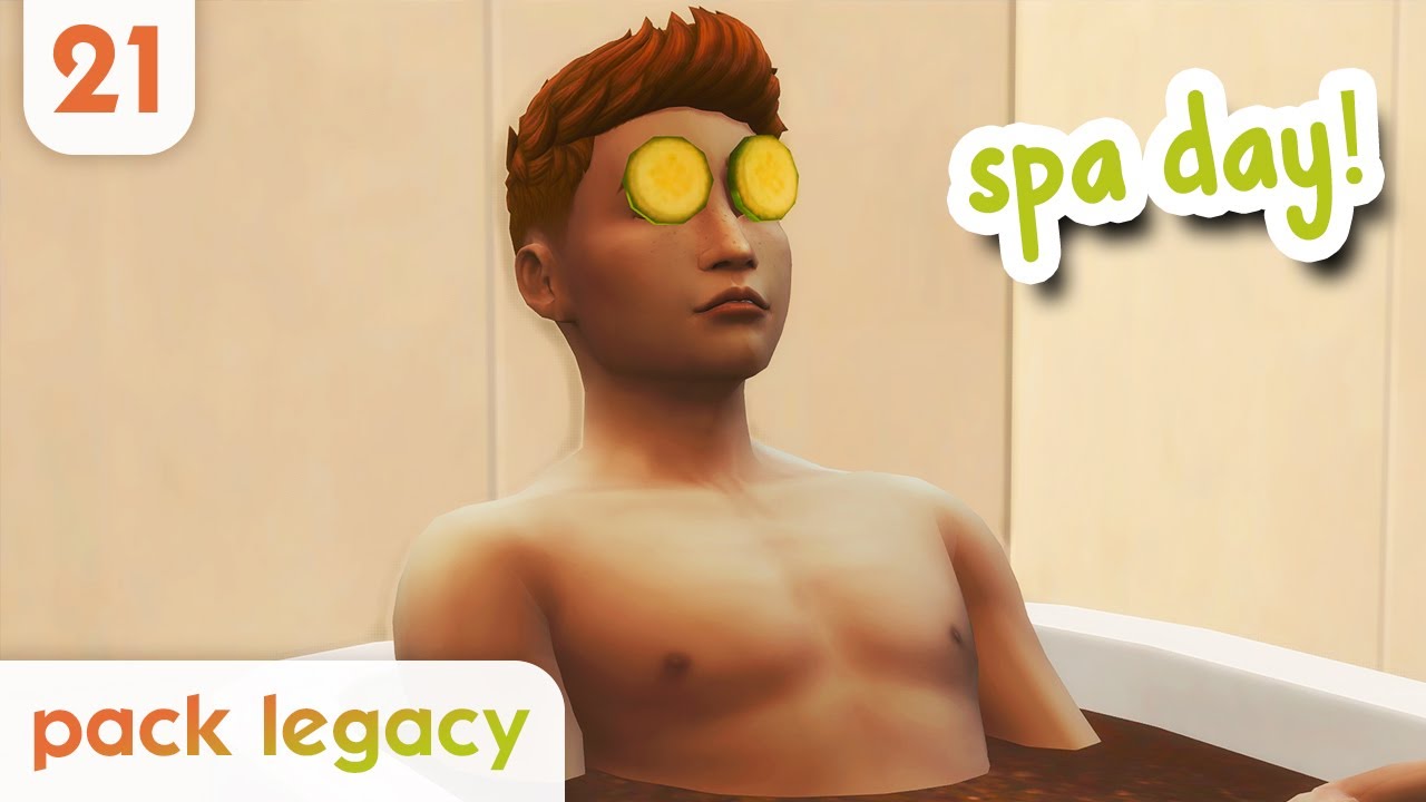 First trip to the spa! 🧘‍♂️ | Episode 21 | The Sims 4 Pack Legacy ...