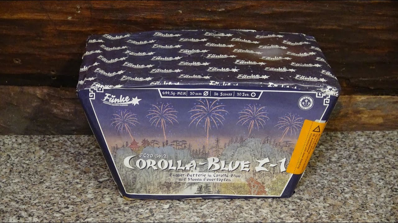 Funke Corolla Blue Z1 | Schöner Goldweiden-Fächer mit harten Zerleger ...