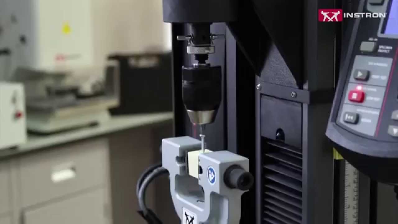 Instron: Axial and Torsional Testing Bone Screw to ASTM F543-13e1 - YouTube