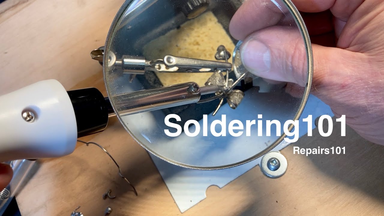 Soldering101 - tips & tricks - YouTube