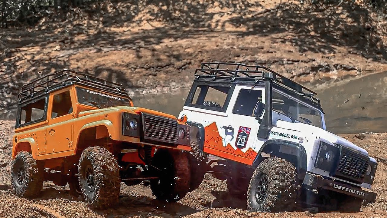 Riverside Adventure with Defender MN D90 and D90 Classic | Epic RC ...