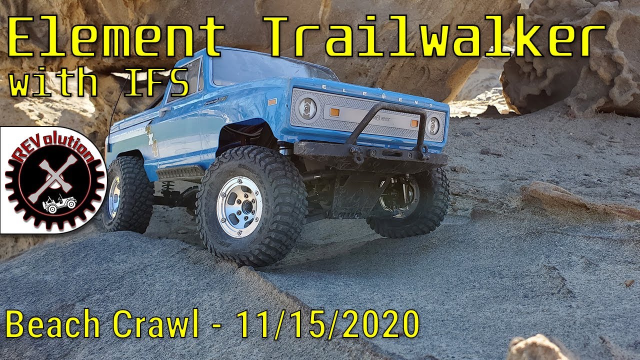 Element Enduro Trailwalker - Beach Crawl - 11-15-2020 - YouTube