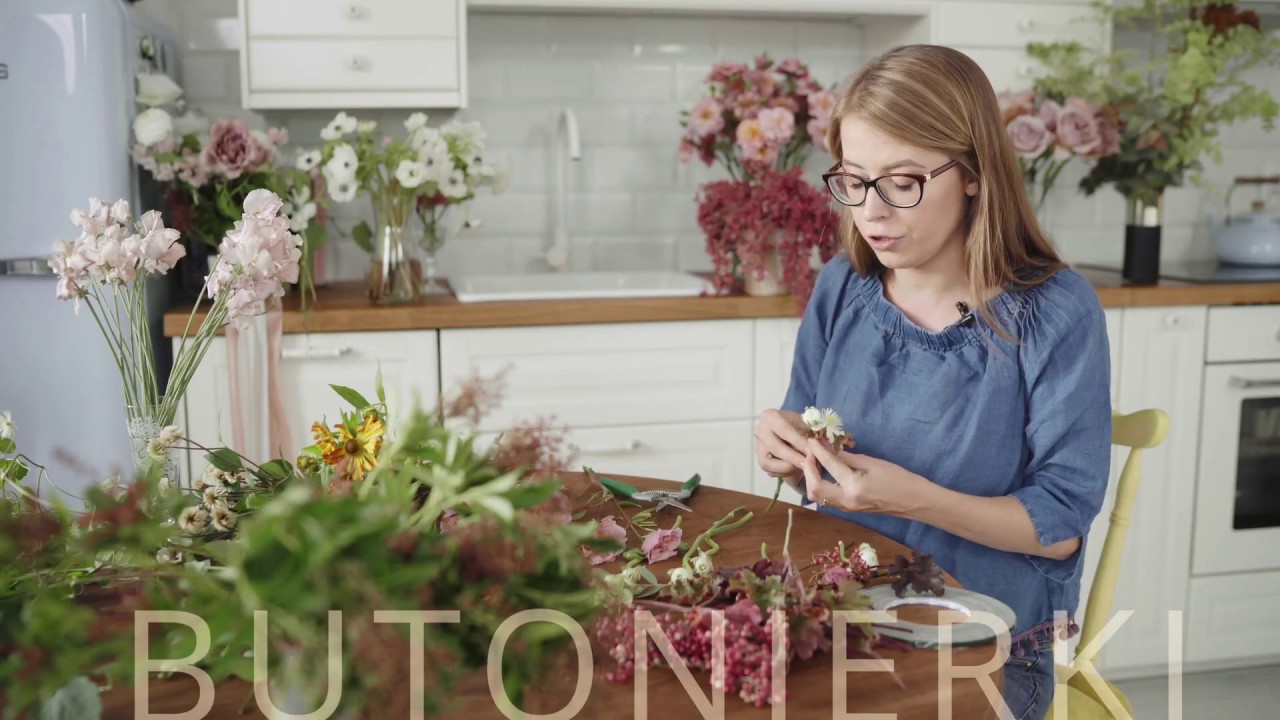 Kurs florystyczny online "Naturalna Florystyka Ślubna" Flower Stories - YouTube