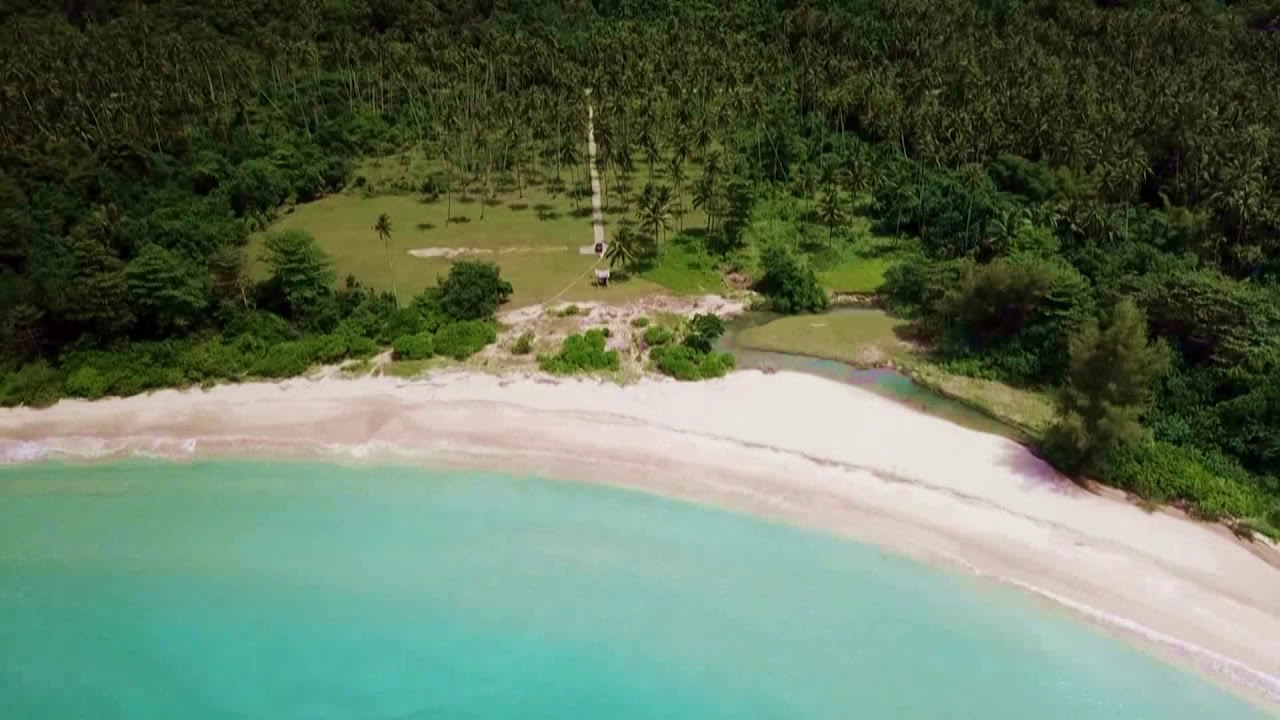 Nias - Bak Pemandian Bidadari !! Aerial Video SIFAHANDRO - North Nias ...