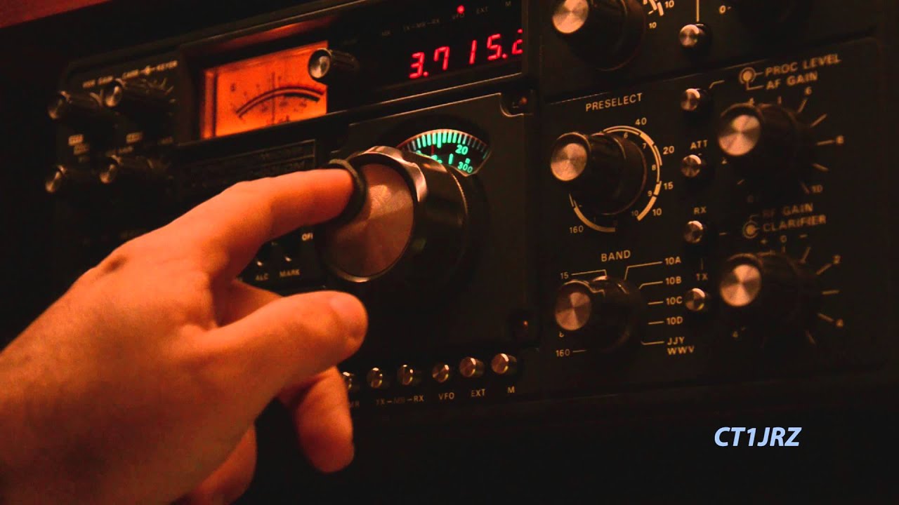 Playing with the Yaesu FT 901DM - YouTube