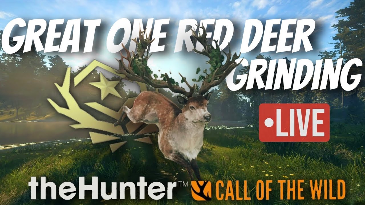 Red Deer Great One Grinding | The Hunter Call Of The Wild - YouTube