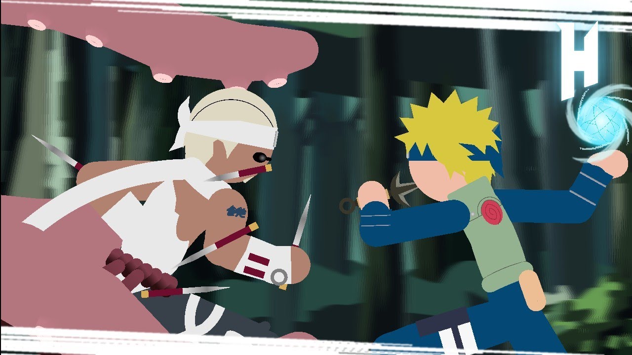 #TournamentShinobi Minato VS Killer Bee | Stick Nodes | - YouTube