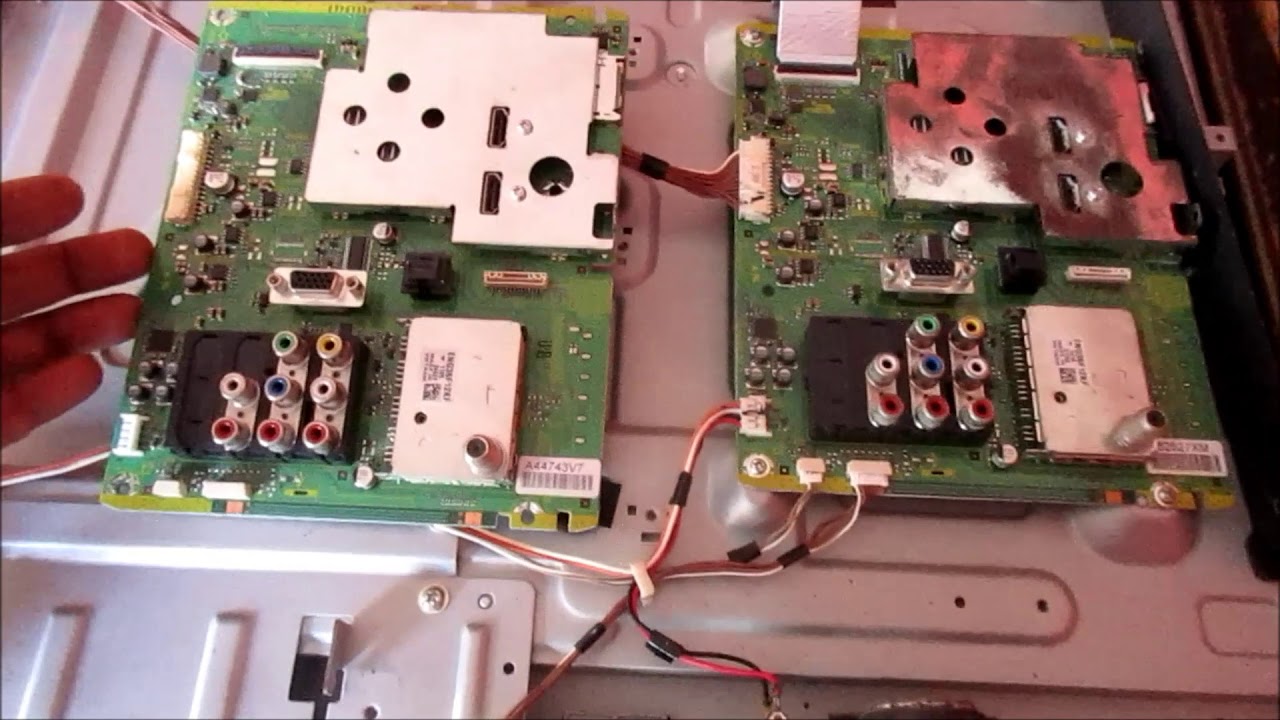 How to fix vertical lines on TV- change video board and T con board ...