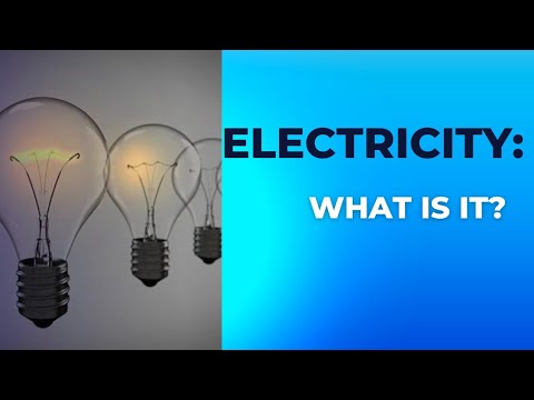 Electricity: What Is It? - YouTube