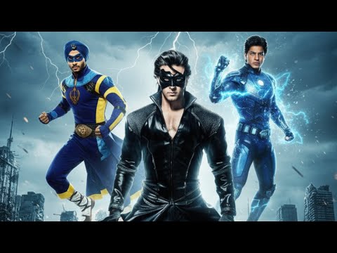 KRRISH X RA.ONE X FLYING JATT #srk #sharukhkhan #hrithikroshan #tigershroff #krrish#raone#flyingjatt