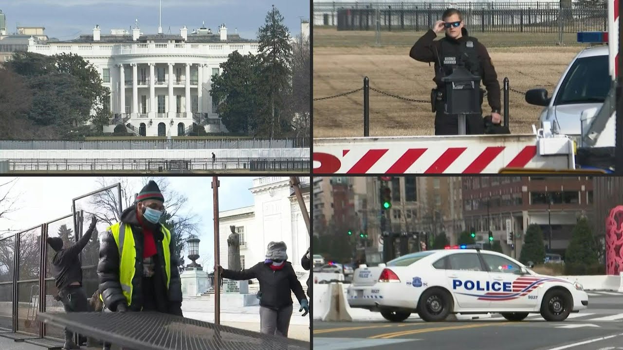 Heightened security around the White House ahead of inauguration | AFP ...