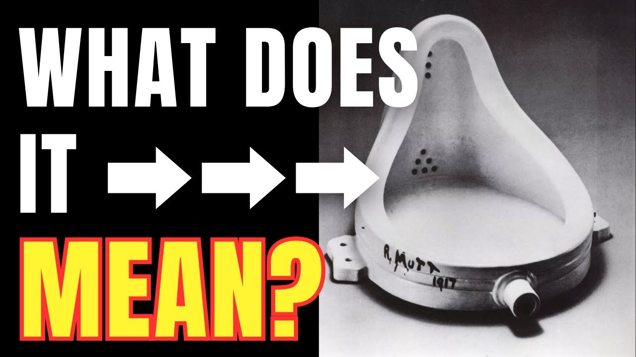 The Fountain: Marcel Duchamp Creating Chaos at Exhibition 1917! - YouTube