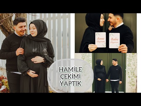 HAMİLE ÇEKİMİ YAPTIK 🥰 NASIL HAZIRLANDIK? KIZIMIZIN İSMİNİ AÇIKLIYORUZ 🦋 KARGOMUZ GELDİ