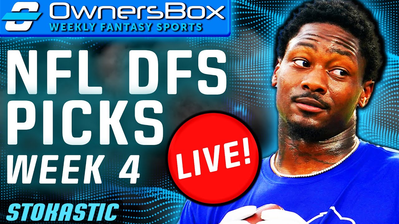 OwnersBox SuperFlex NFL DFS Strategy Week 4 | Stokastic NFL DFS Contest ...