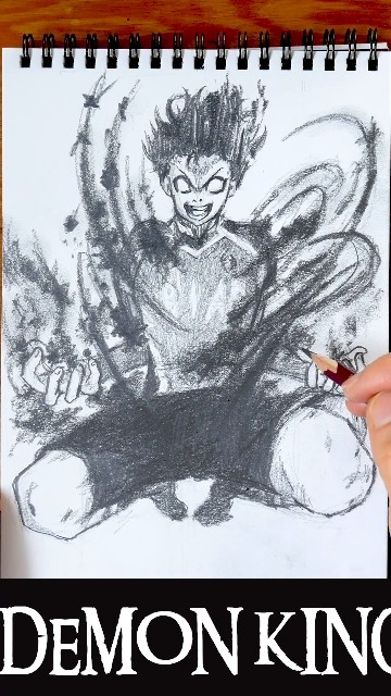 How to draw Isag ⚽Blue Lock Demon King😁 #SHORT #anime #bluelock - YouTube