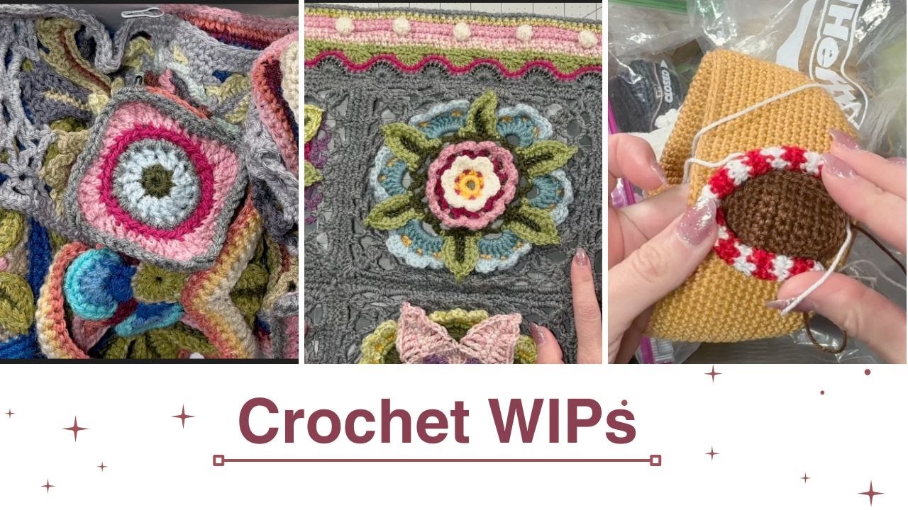 14 Unfinished Crochet Projects (WIP Guilt!) - YouTube