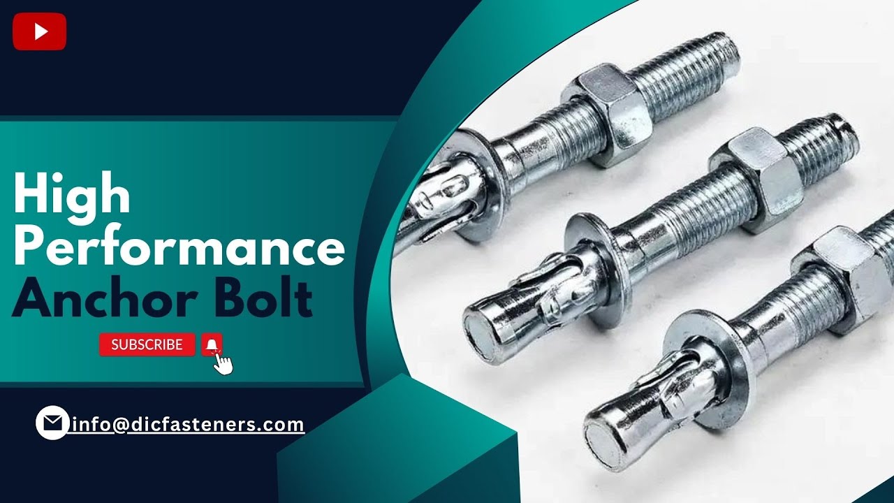 High Performance Anchor Bolt | Anchor Bolt | DIC - YouTube