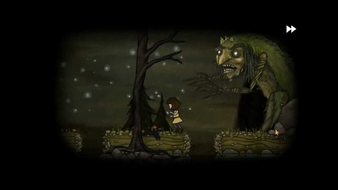 Fran Bow глава 3 прохождение леса - YouTube