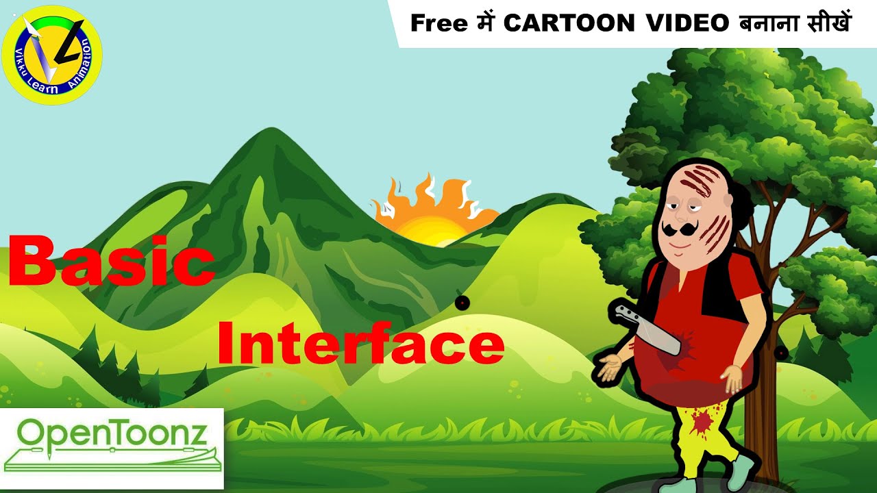 Opentoonz Interface Learn Basic to Advance - YouTube