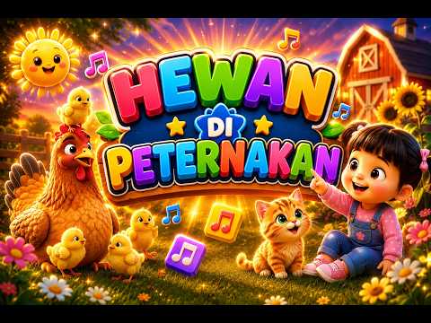 Hewan Di Peternakan | Lagu Anak Indonesia | Animasi Lucu