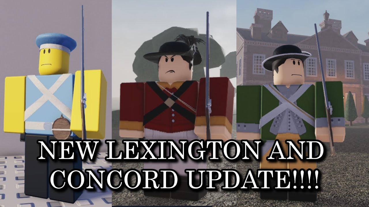 NEW LEXINGTON AND CONCORD MAP+REGIMENT UPDATE! - YouTube