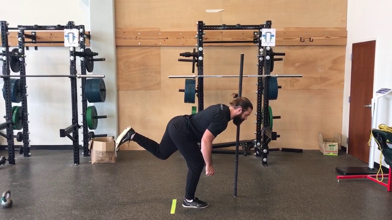 1-leg RDL Progression - YouTube